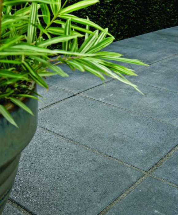 Terrassteen+ Nero 20x30x4cm - Excluton