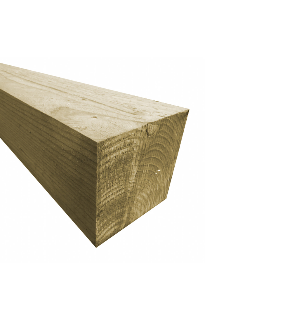 Impregnated Spruce Posts - Dried