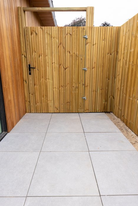 Garden Gate Frame with Stop Beam