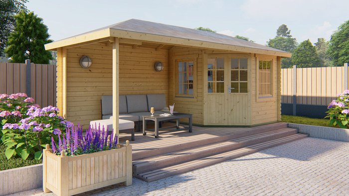 Want to buy a log cabin? View all offers - Tuin