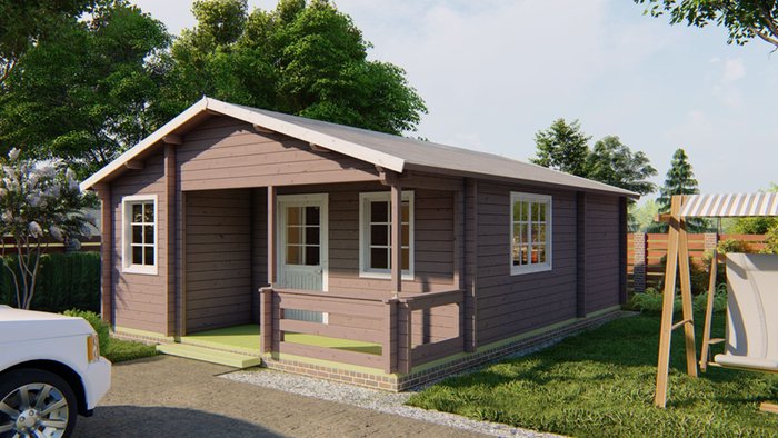 Kay Log Cabin 5.95 x 8.0m