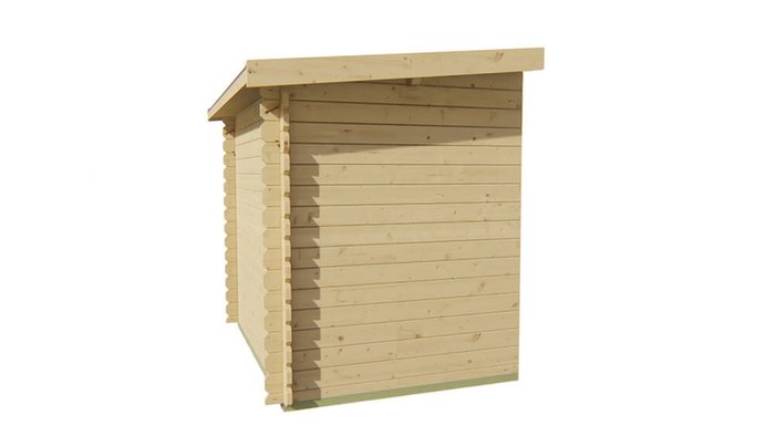 Log Cabin Storage Annexe 1.6m x 3.0m - 45mm Logs
