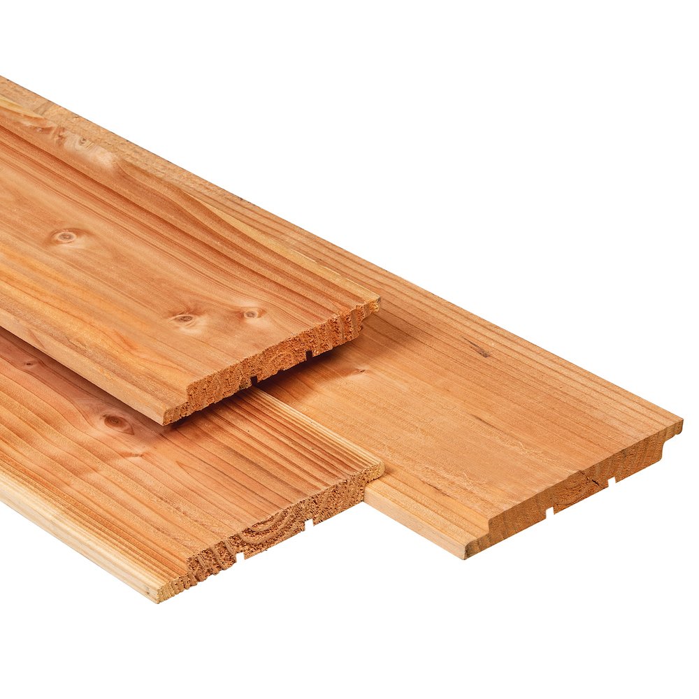 Un-Planed Douglas Channel Boards | 18x142x400cm Durable Boards | Tuin
