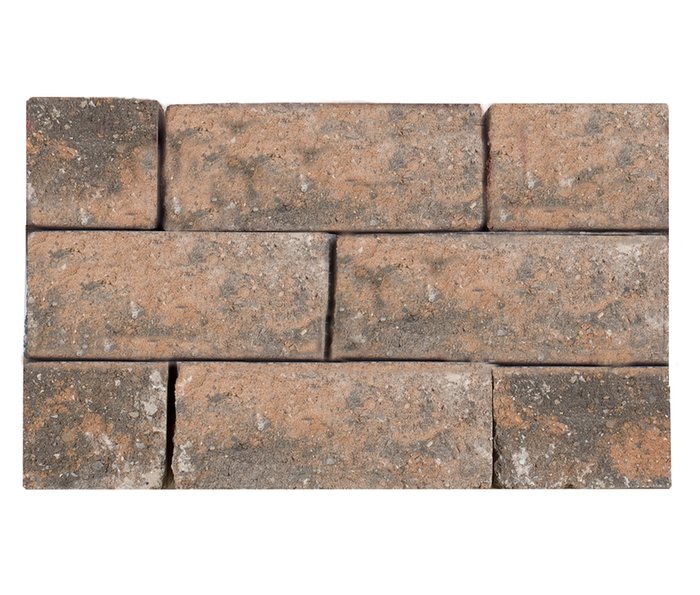 Cliff Walling Bruin Antraciet Gekloofd 30 x 12 x 12 cm