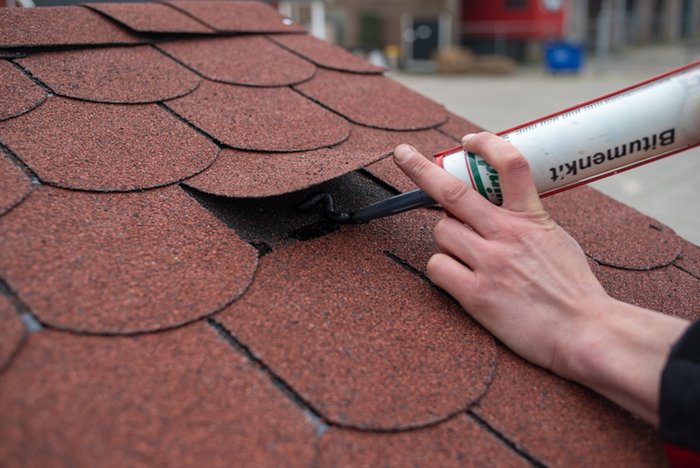 Bardeaux de toit bitume - Queue de castor - Rouge | Gadero