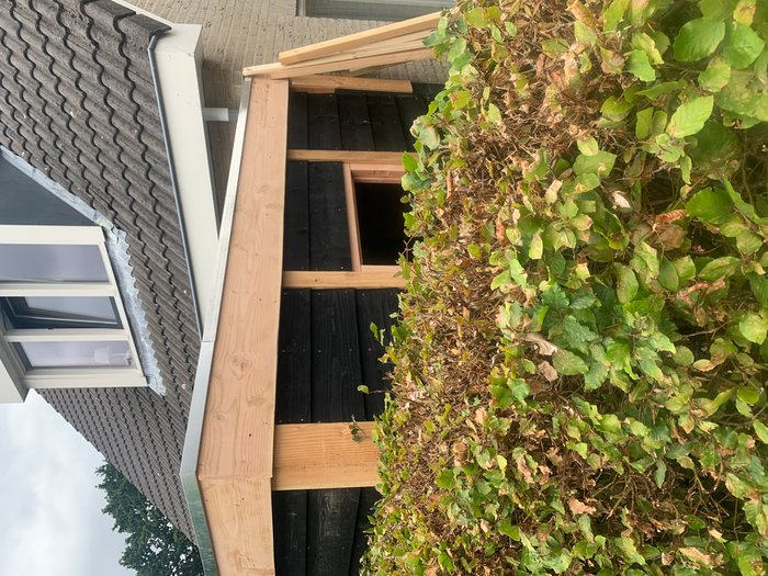 Daktrim Aluminium Afwerking EPDM Rubberfolie Dakrand