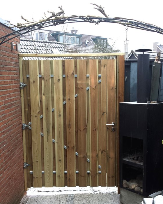 Garden Gate Frame with Stop Beam