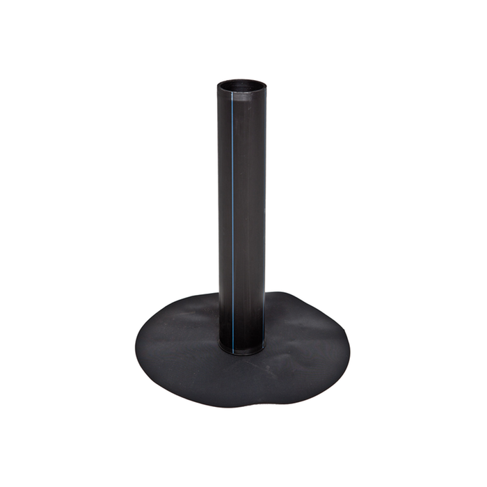 Drainage duct for log cabins and garden buildings roofs