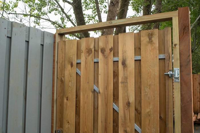 Garden Gate Frame with Stop Beam