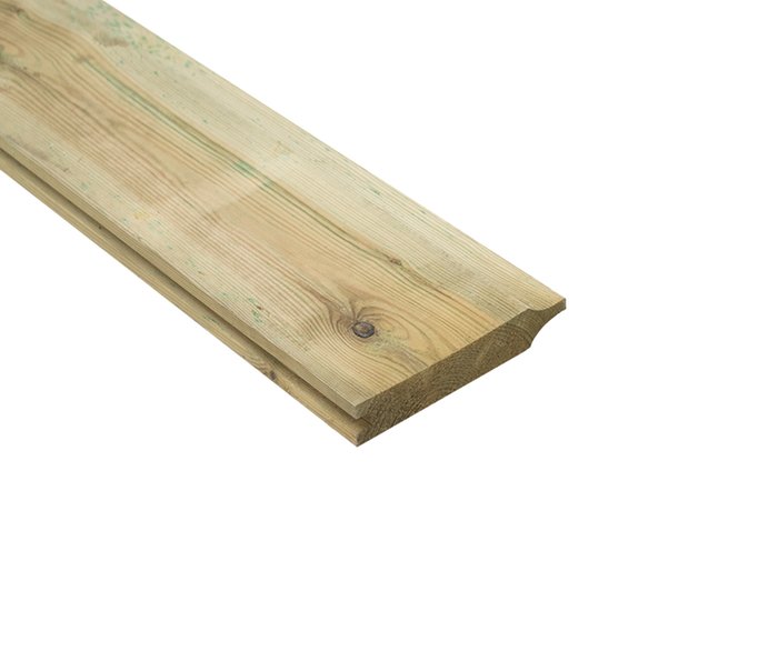 Double Rebate TG Timber Cladding | 28x140x240cm Weatherproof | Tuin