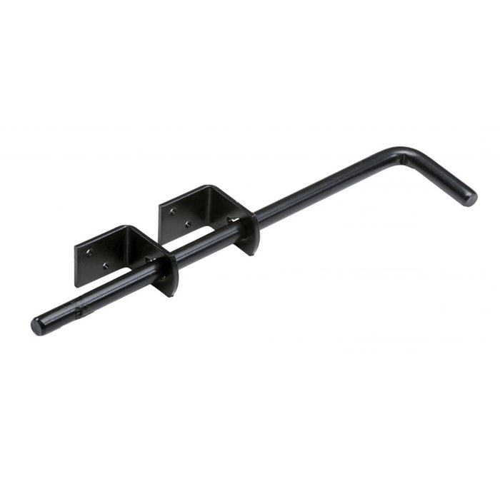 Grondgrendel Zwart 40 cm grendel voor deur / poort tuin