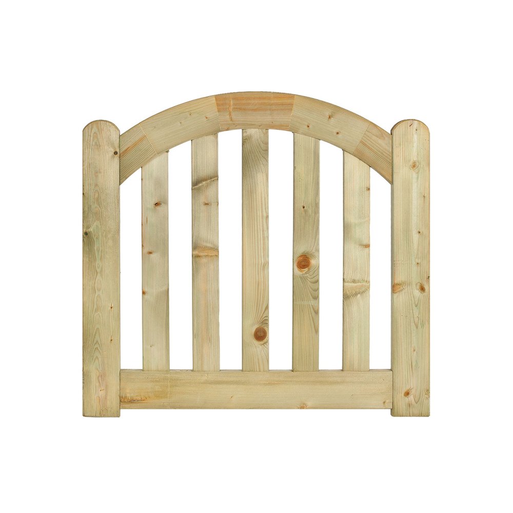Arched Wood Gate