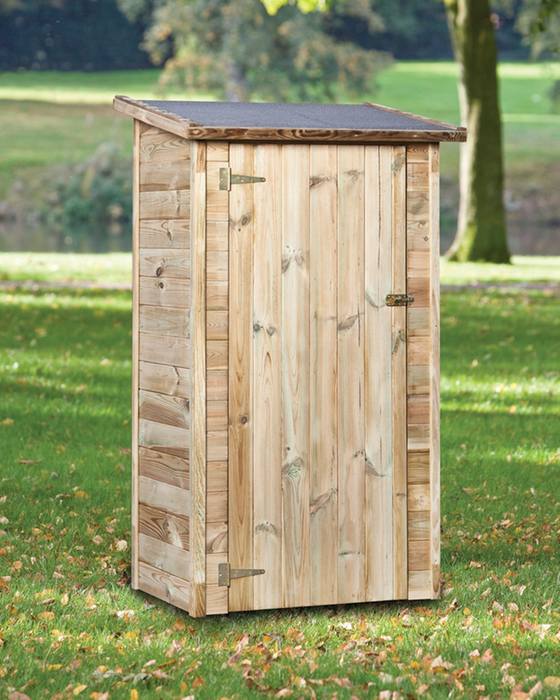 Houten Tuinkast vuren Roy 93 cm breed 66 cm diep 189 cm hoog