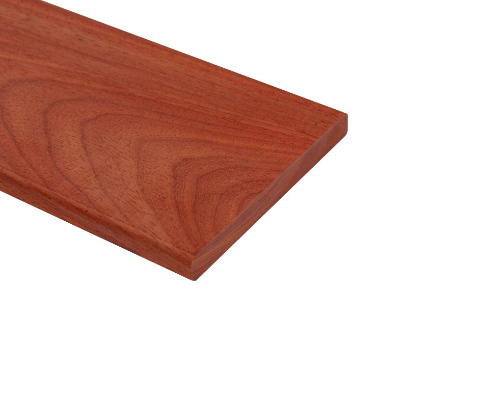 Vlonderplank Padouk Hardhout 2.1x19x455cm Glad Geschaafd