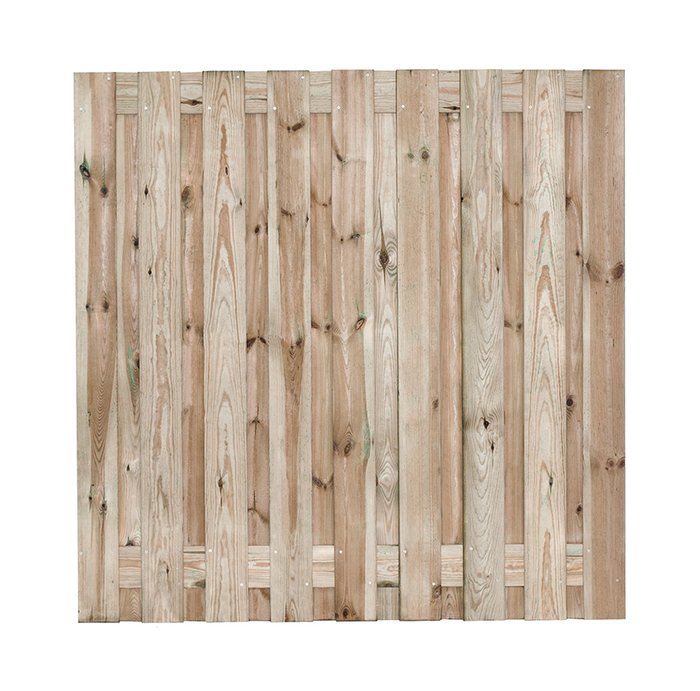 Zaunelement aus imprägniertem Holz 180 x 90 cm