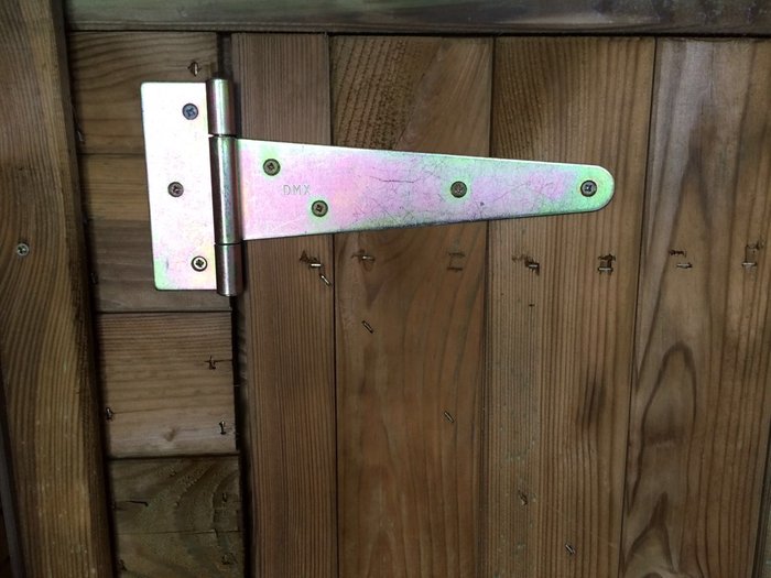 Houten Tuinkast vuren Roy 93 cm breed 66 cm diep 189 cm hoog
