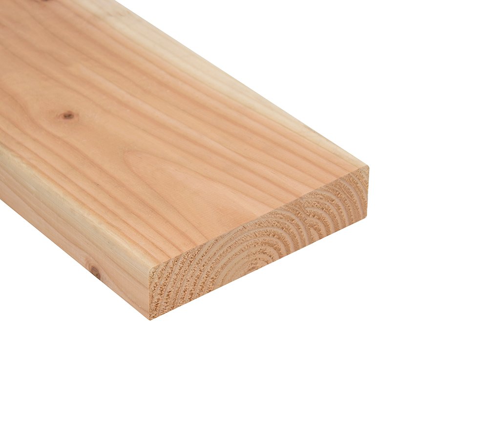 Lariks Douglas balk 6.5 x 24 x 600 cm Glad Geschaafd