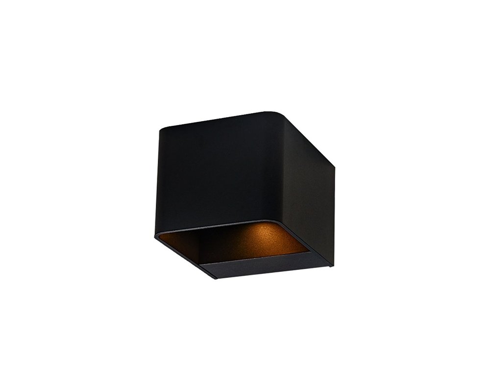 Sus Square Black - LED Wandlamp 230V Suslight