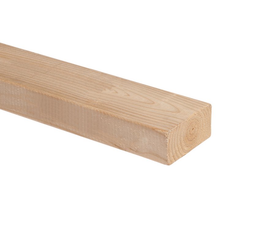 Balk Lariks Douglas 4.5 x 9 cm Glad Geschaafd