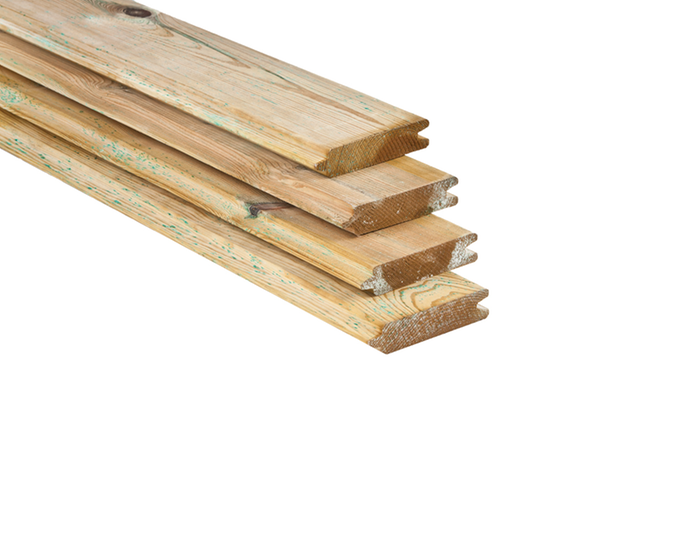 Tongue and Groove 28mm Timber | Treated Pine Cladding | TUIN UK