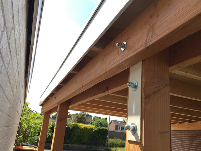 Timber 16'4ft / 5.0m Girders Made from Douglas Fir | 70x200mm from the UK