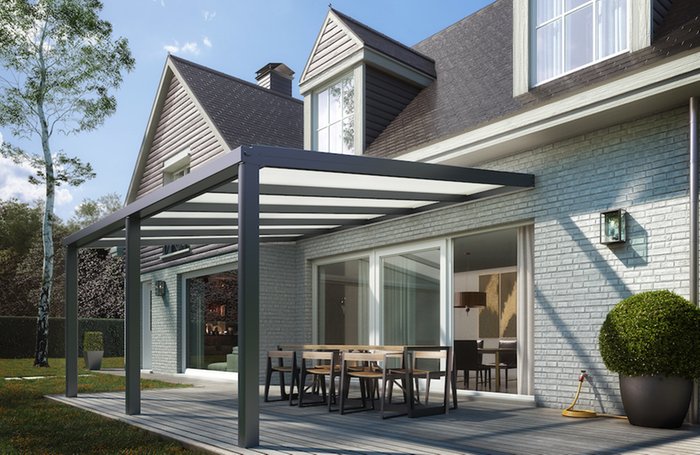 Speelhuisje Finland met veranda, vloer en fundering 190x260 cm