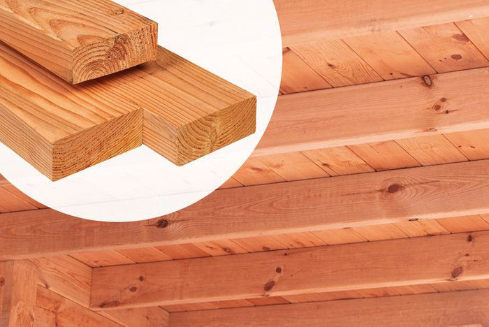 Pre-Treated Timber | Kiln-Dried | Durable Softwood Beam 65x140mm