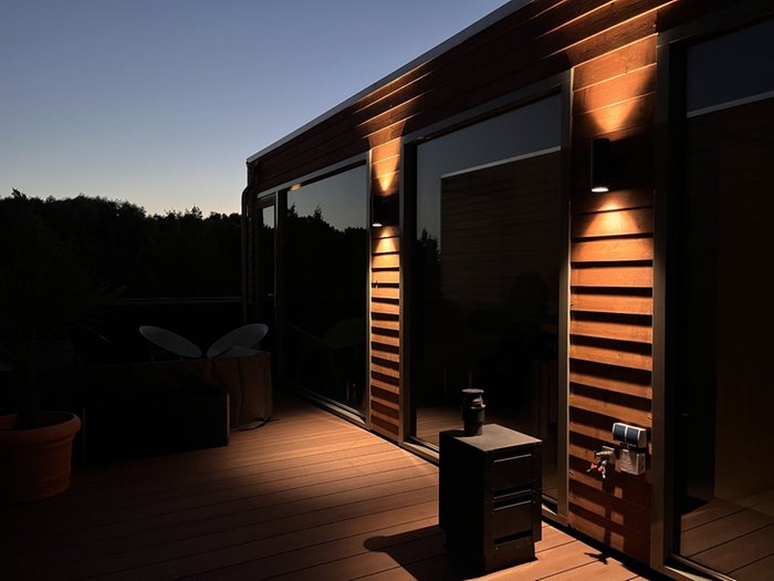 Keilspundbrett thermisch modifizierte Kiefer 10/21 x 143 mm