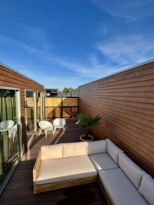 Keilspundbrett thermisch modifizierte Kiefer 10/21 x 143 mm