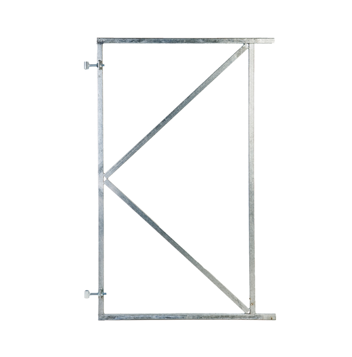 Ijzeren deurframe tuindeur op maat Stalen frames schutting deur