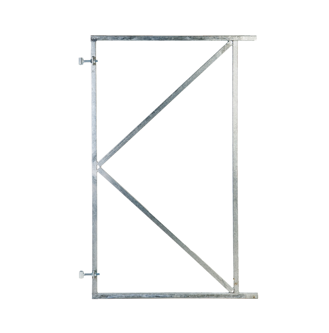 Ijzeren deurframe tuindeur op maat Stalen frames schutting deur