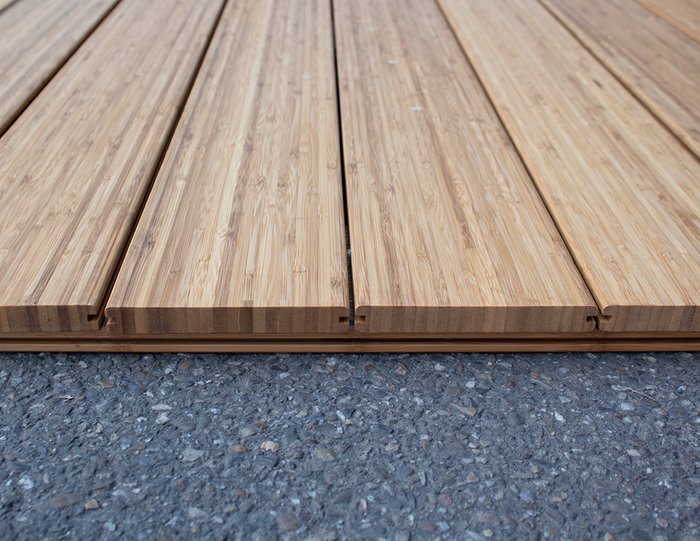 Terrassendiele Bambus 1,8 x 14 x 488 cm - Geölt