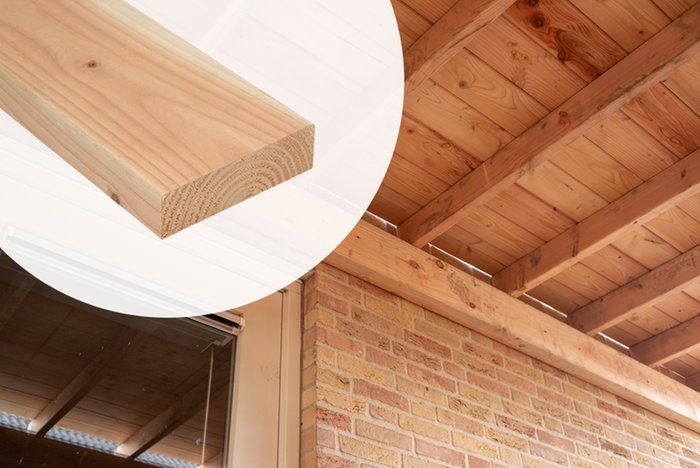 Large Construction Beams | Douglas Fir | 65x190mm TUIN