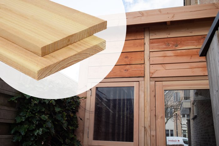 Douglas Timber Boards | 19x190mm | Smooth Planed and Dried | TUIN