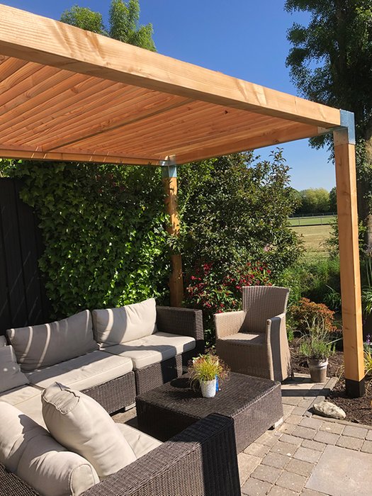 Douglas Posts - 12x12cm - Available for sale at Tuin.co.uk