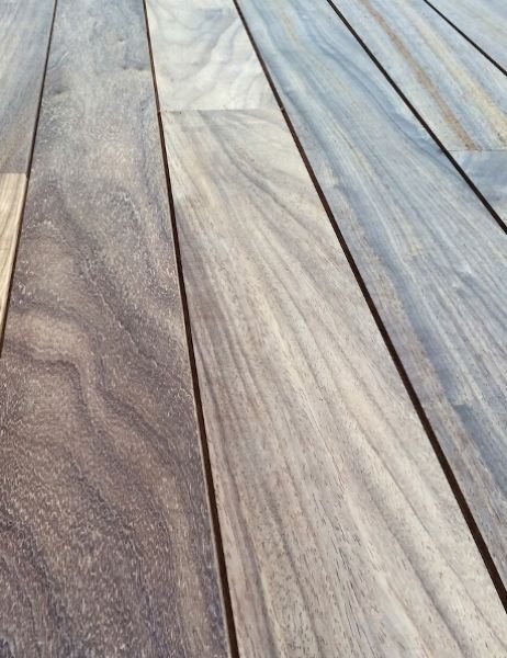 Terrasplank Padouk Hardhout 2.1 x 19 x 275 cm Glad Geschaafd