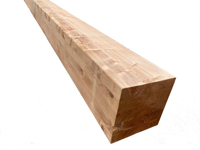 Heavy duty larch posts 200mm treated - Perfect for decking - Tuin.co.uk