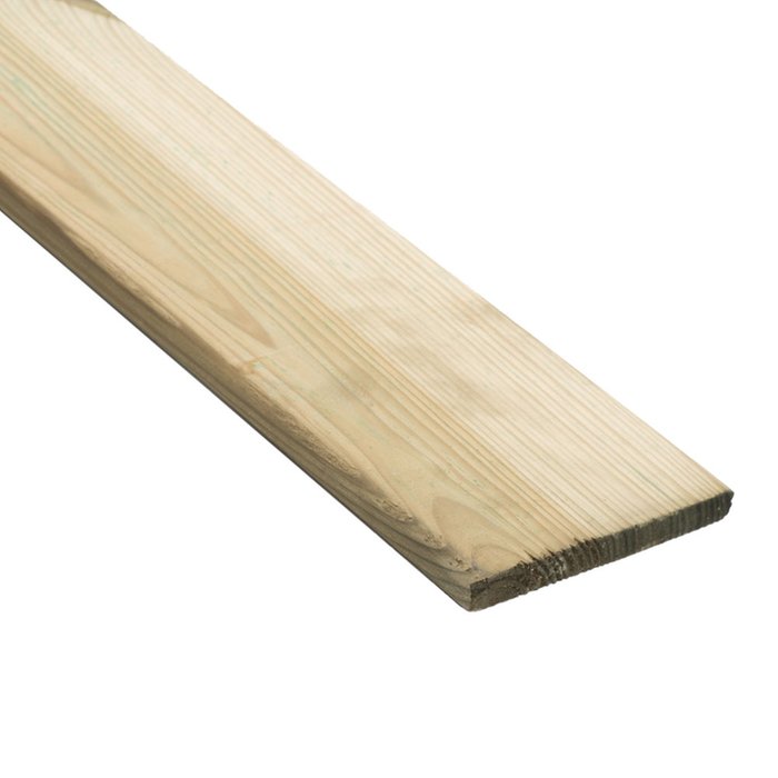 Planed Eased Corner Pine Board 16 x 140mm | 1.8m Lengths | Timber for ...