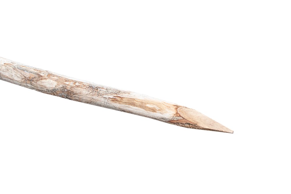 Holzpfahl impragniert 7 x 100-250 cm mit Spitze Weidepfahl