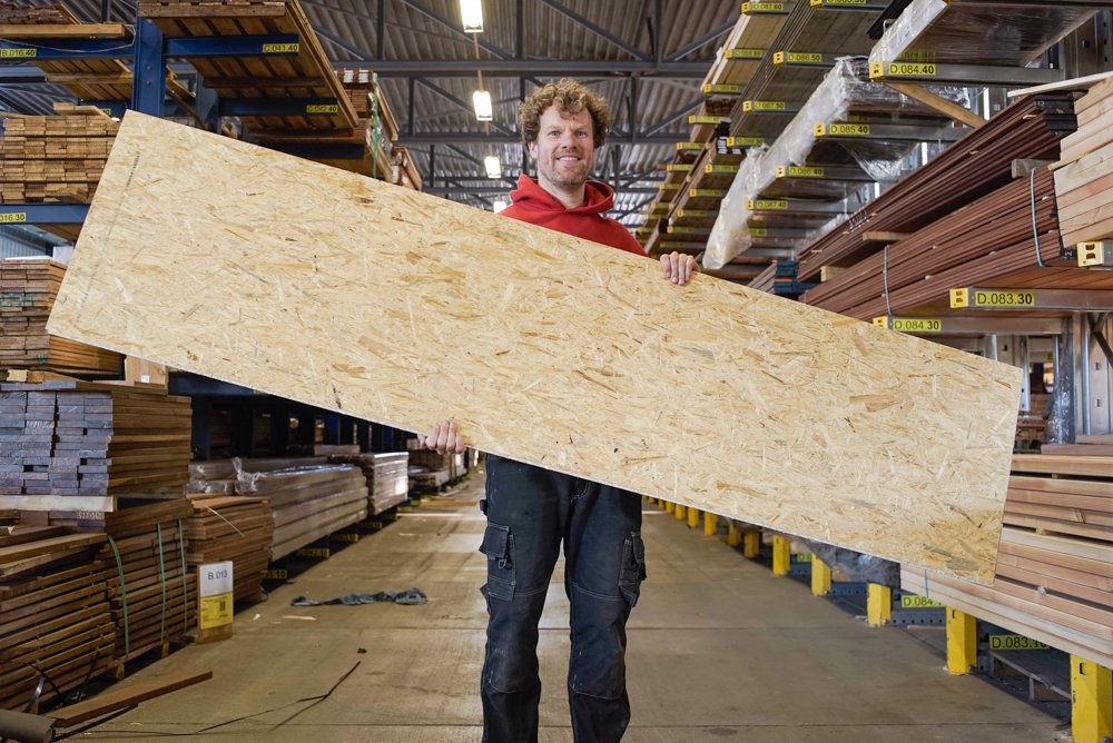 Panneau OSB 3 244 x 61 cm - 18 mm d'epaisseur