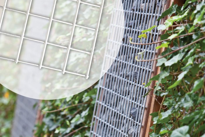 Gabion System Mesh Sheet 1 x 2m | Stainless Steel | Mesh Sheets ...