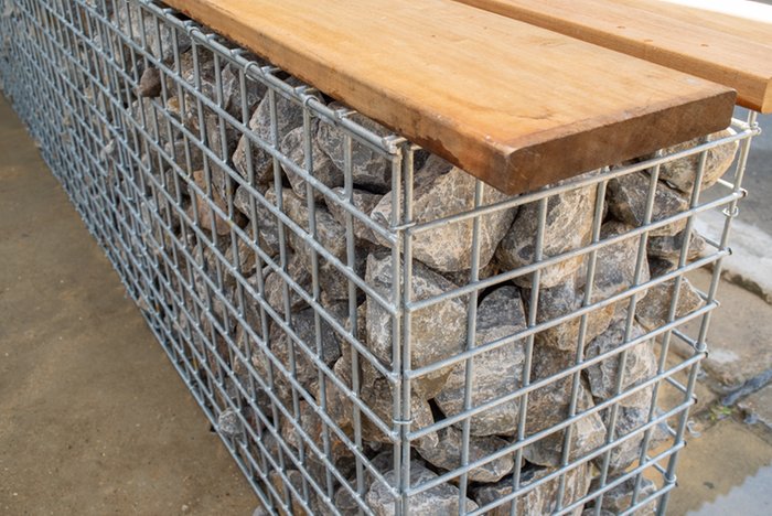 Gabion-System