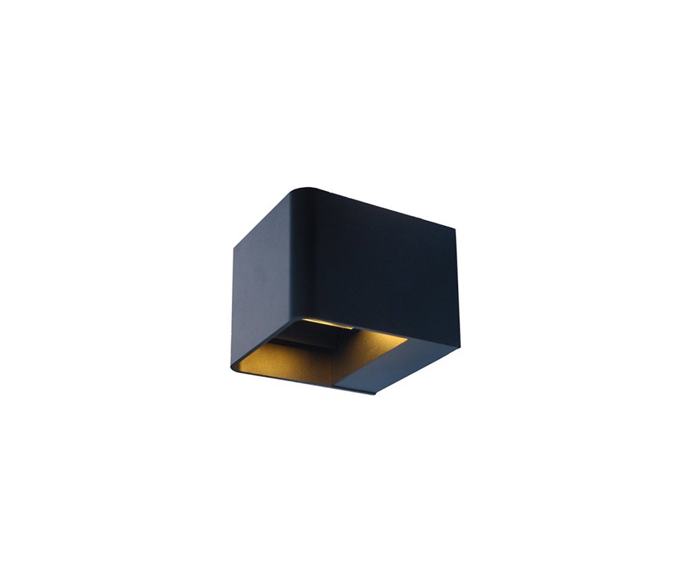 Sus Square Black - LED Wandlamp 24V Suslight