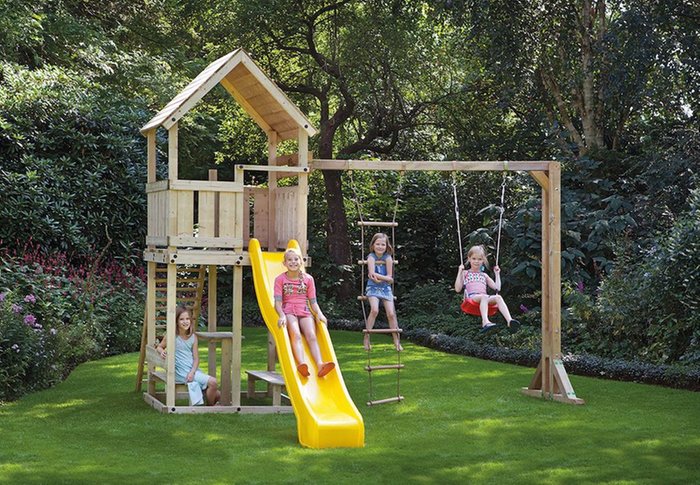 Robin Outdoor Playtower | Garden Playhouse from Tuin UK