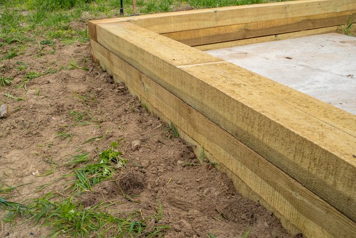 Pine Timber Sleepers