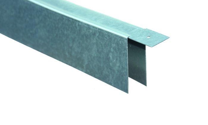 Galvanised Fence Capping