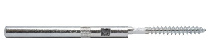 Blinde Plankdrager 10 cm Verzinkt met Schroefdraad